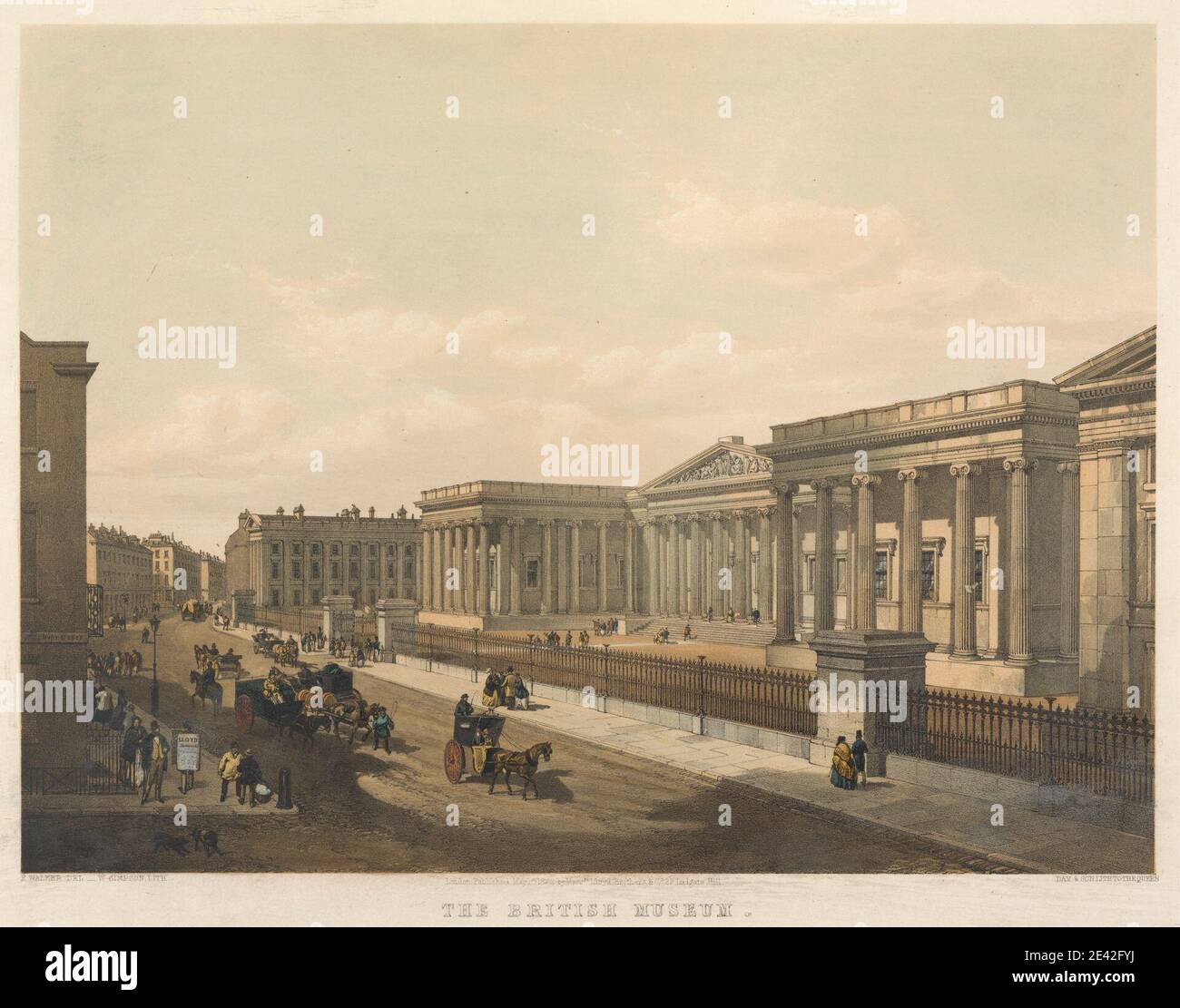 William Simpson, 1823â€“1899, British, The British Museum. Hand colored ...