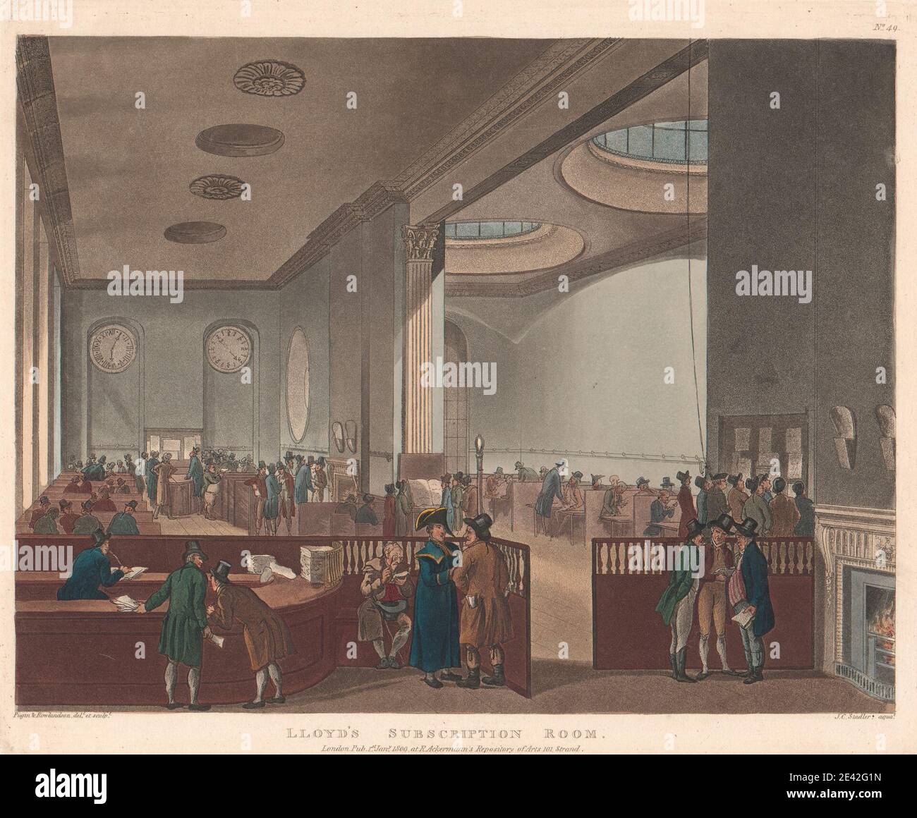 Joseph Constantine Stadler, active 1780â€“1812, British, Lloyd's ...