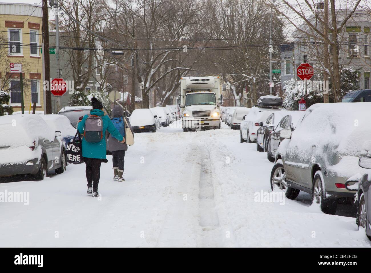 Sherman, new york snow hi-res stock photography and images - Alamy