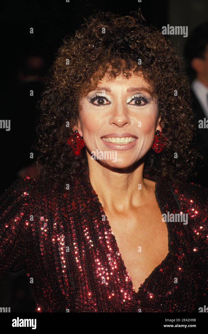 Rita Moreno 1986 Credit: Ralph Dominguez/MediaPunch Stock Photo - Alamy