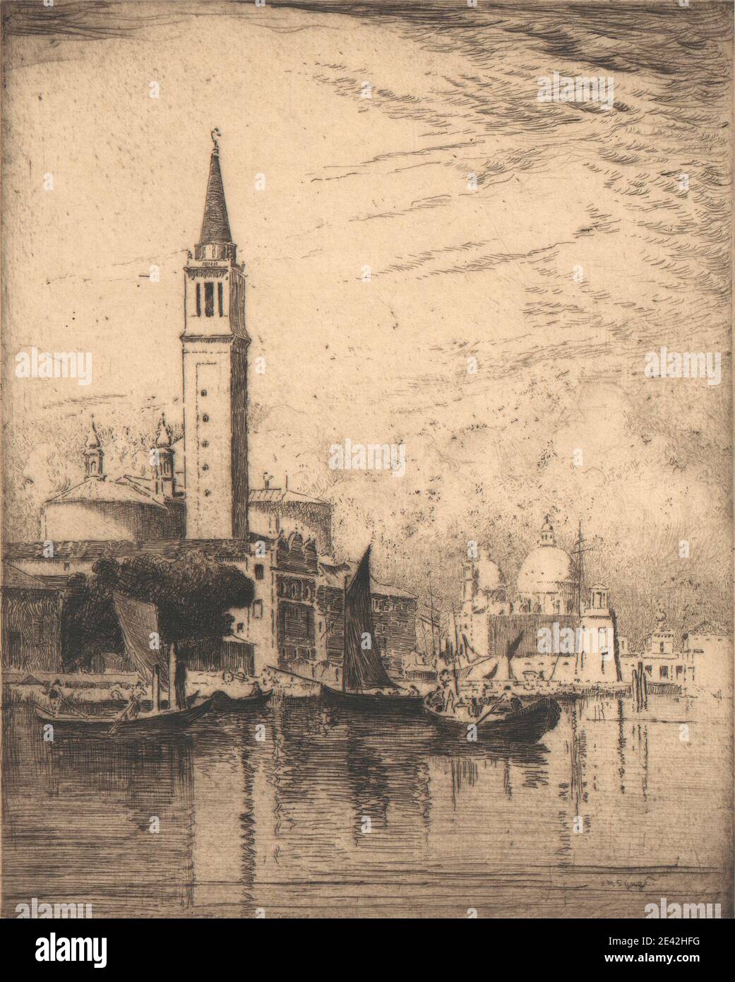 Edward Millington Synge, 1860â€“1913, British, San Giorgio Maggiore and ...