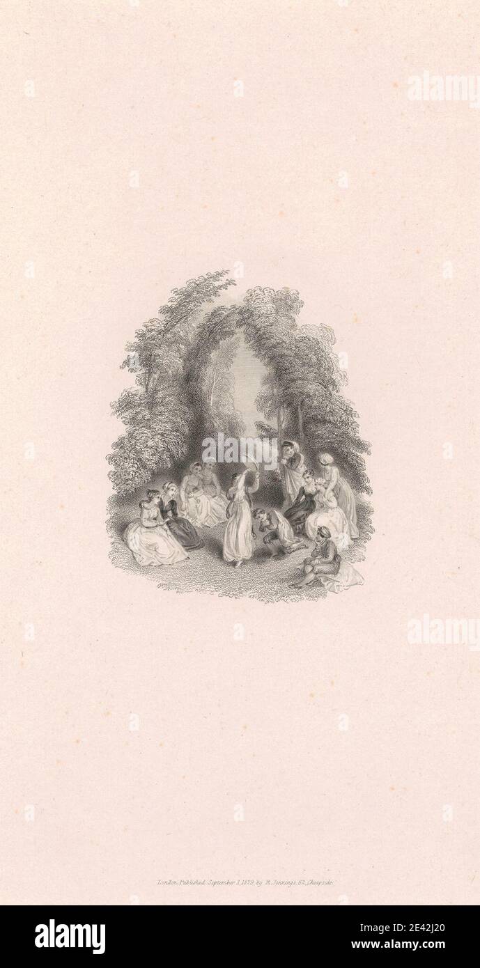 Print made by John Henry Robinson, 1796â€“1871, British, The Tarentella ...