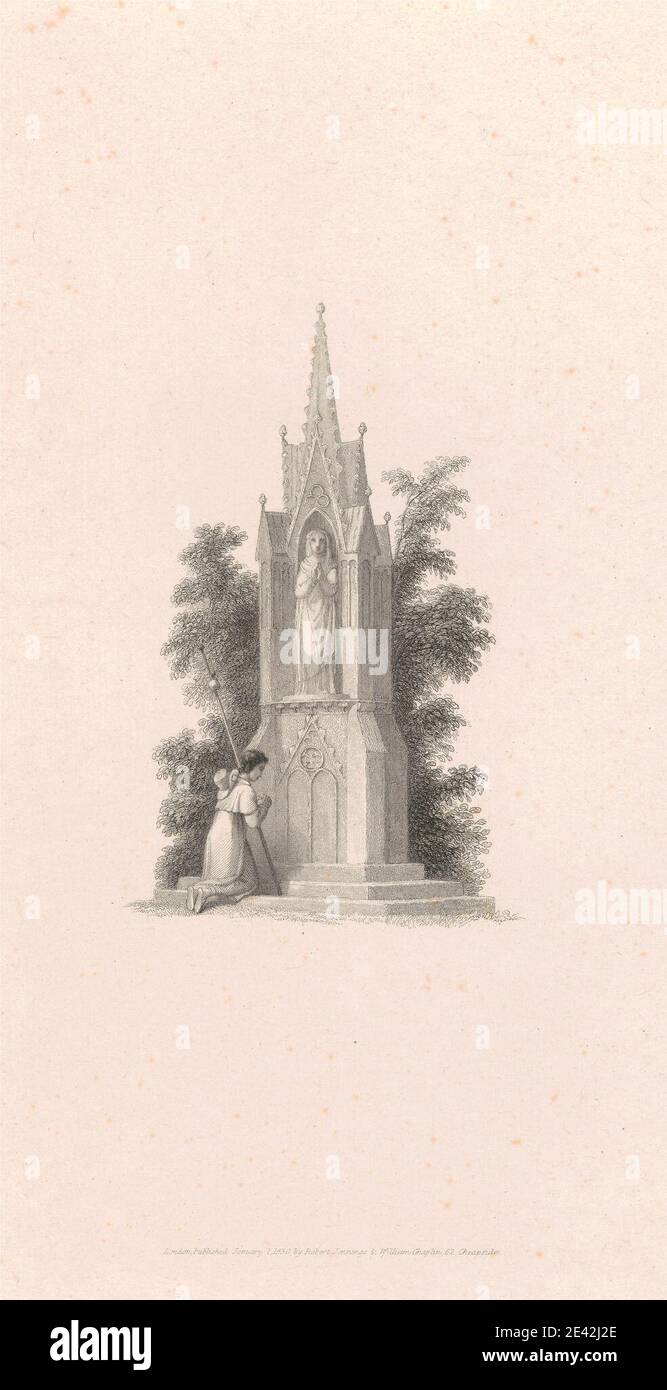 Print made by Edward Alfred Goodall, 1819â€“1908, British, The Pilgrim ...
