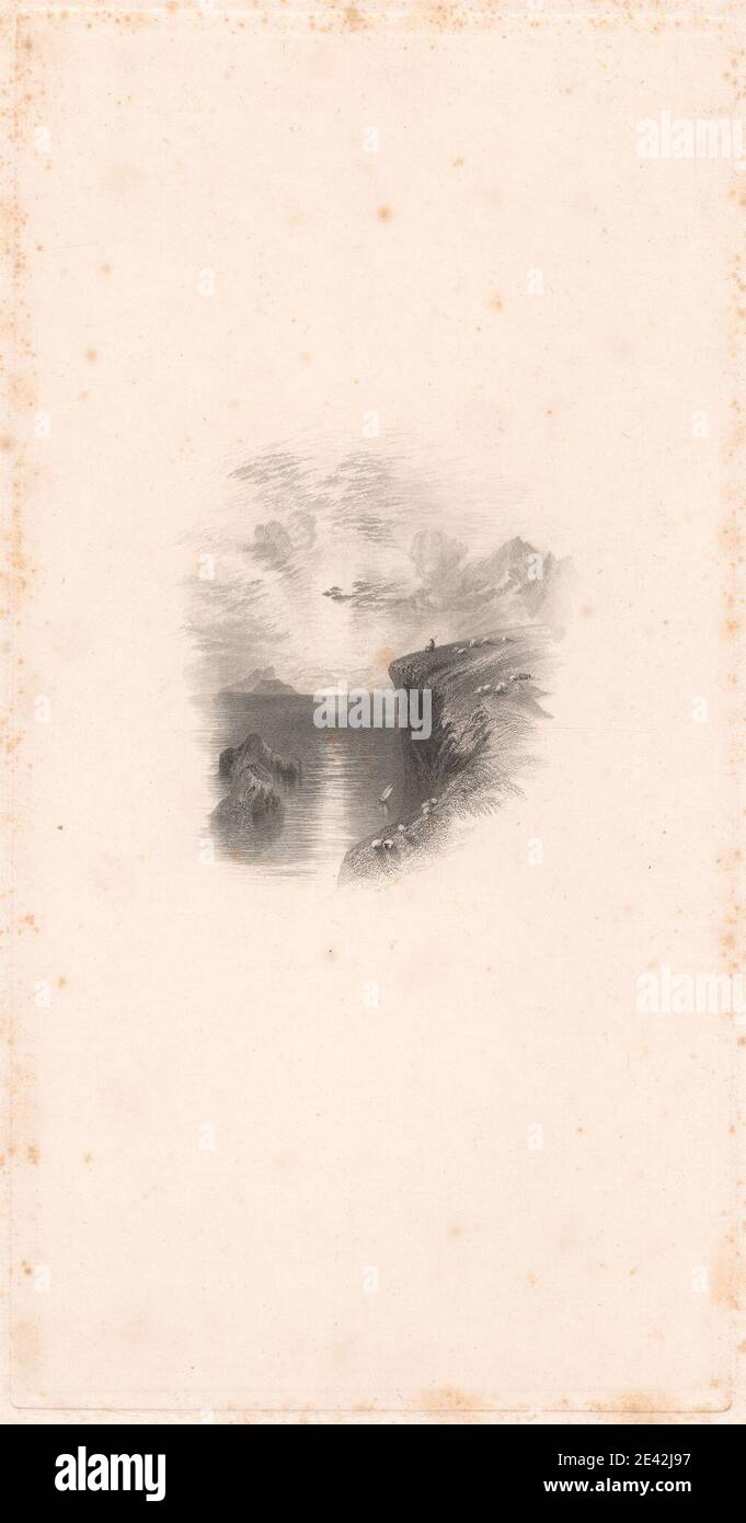 Robert Wallis, 1794â€“1878, British, Tornaro, 1834. Line engraving ...