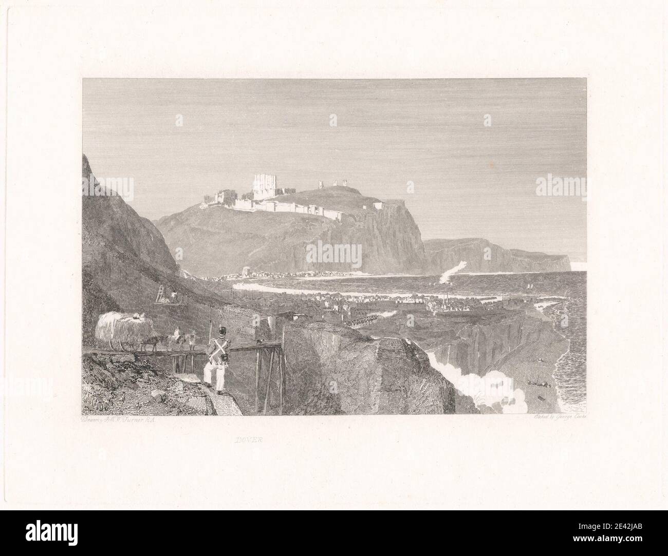 Print made by George Cooke, 1781â€“1834, British, Dover from ...
