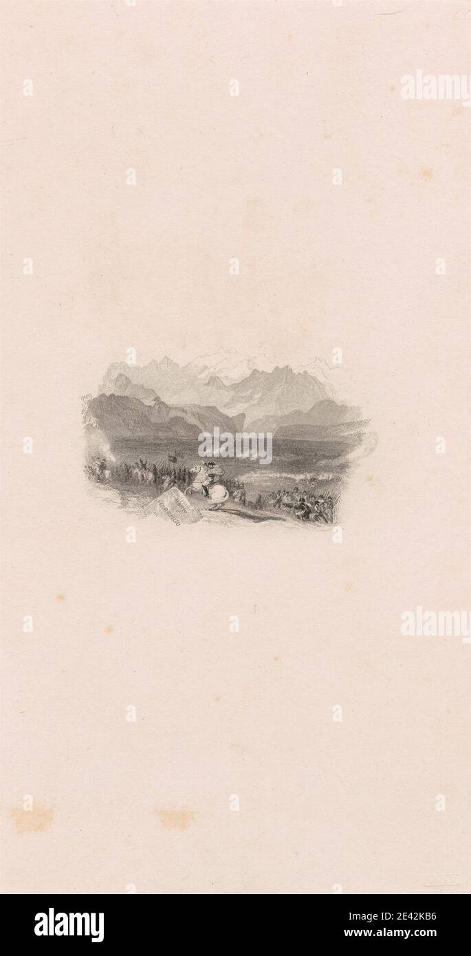 Print made by Edward Goodall, 1795â€“1870, British, Marengo (vignette ...