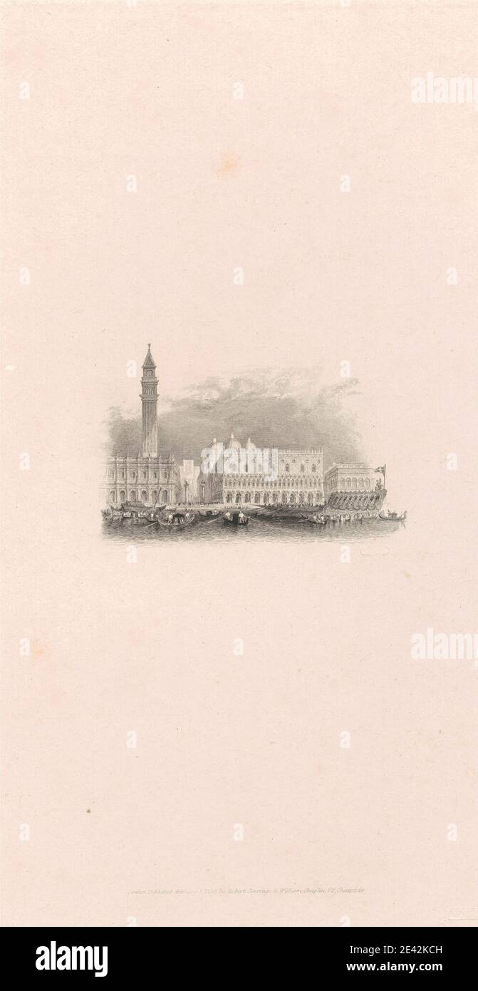 Print made by Edward Goodall, 1795â€“1870, British, Venice (vignettes ...