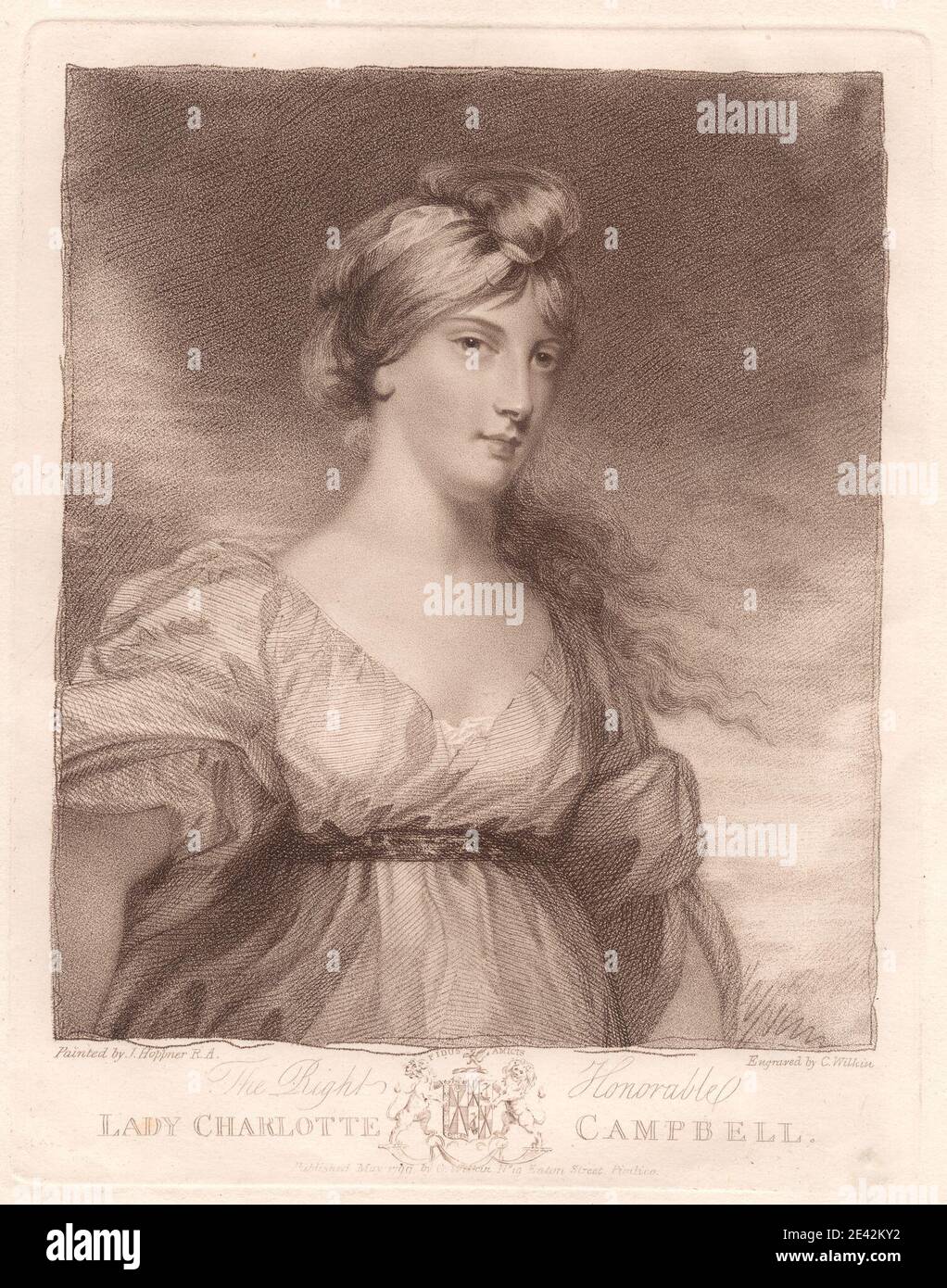 Right honourable lady charlotte campbell hi-res stock photography and ...