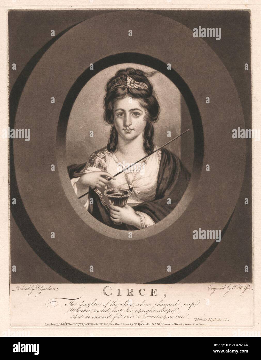 Circe goddess hi-res stock photography and images - Alamy