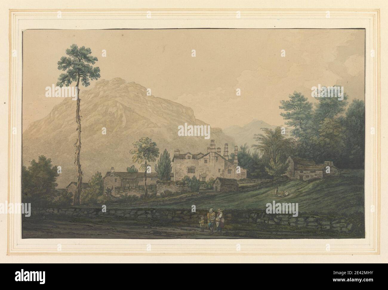 Joseph Farington, 1747â€“1821, British, Palace of Patterdale. Pen and ...