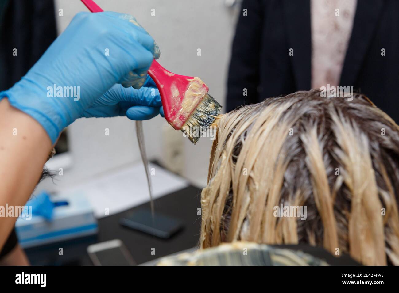 Hair colouring hi-res stock photography and images - Alamy