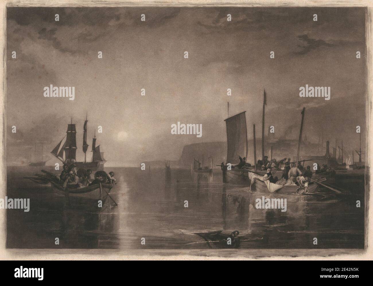 Print made by Thomas Goff Lupton, 1791â€“1873, British, Sunrise ...