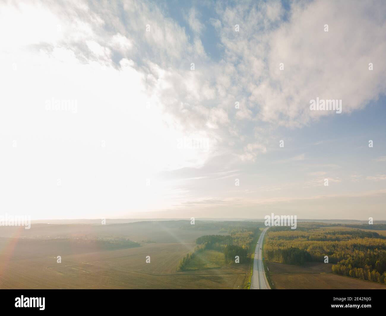View from the top of haystacks hi-res stock photography and images - Alamy