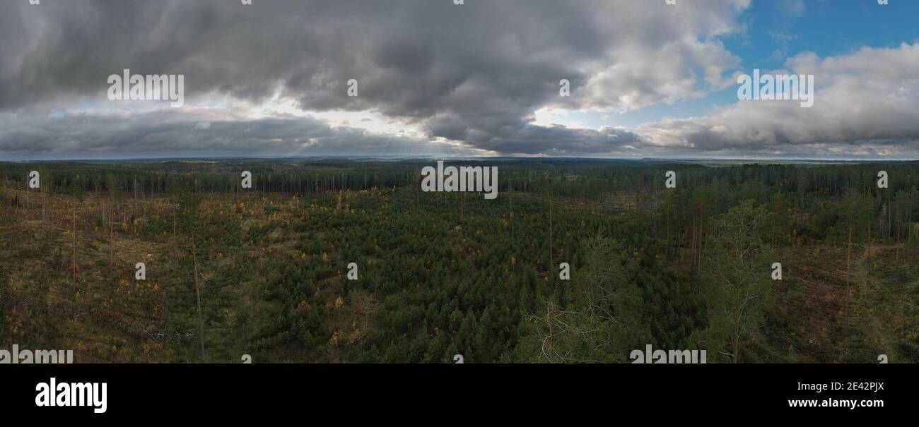 View from the top of haystacks hi-res stock photography and images - Alamy
