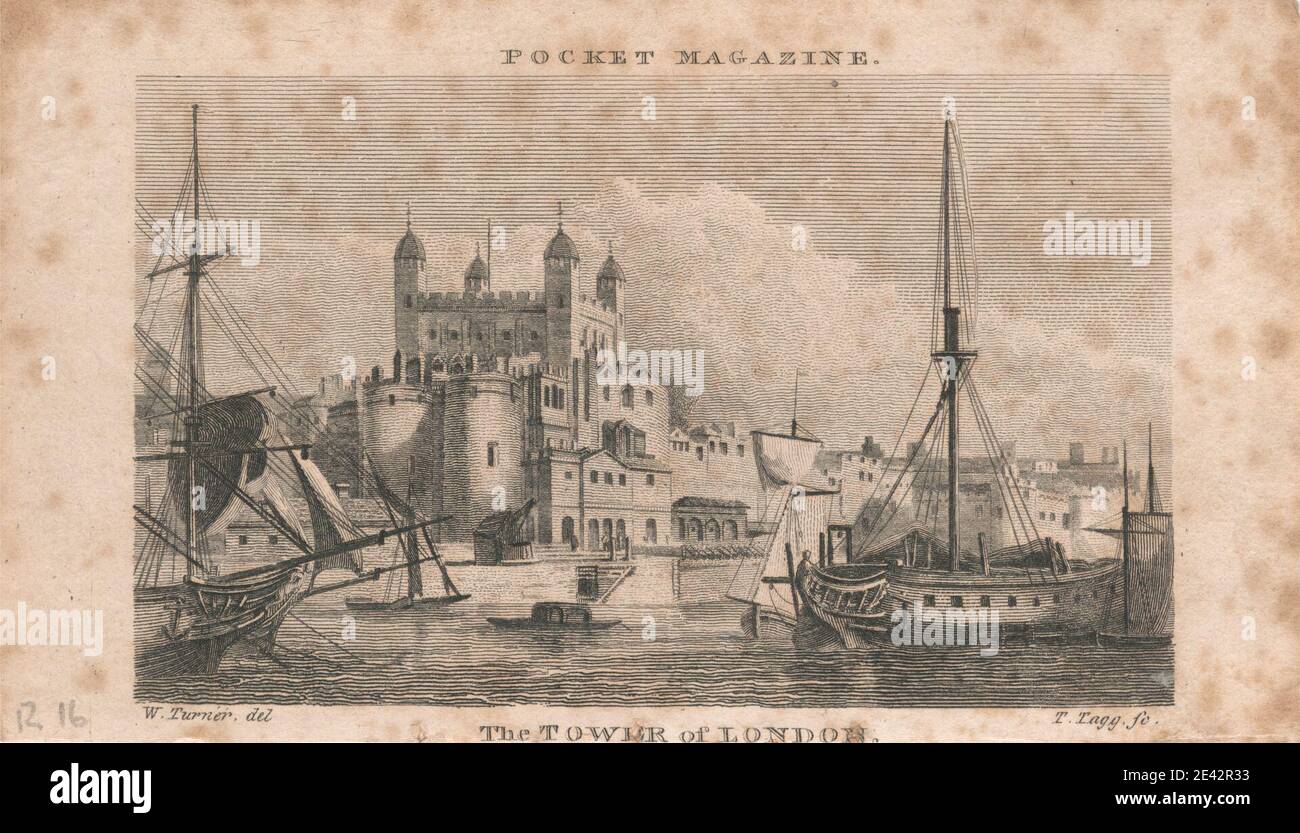 Print made by Thomas Tagg, died 1809, British, The Tower of London ...