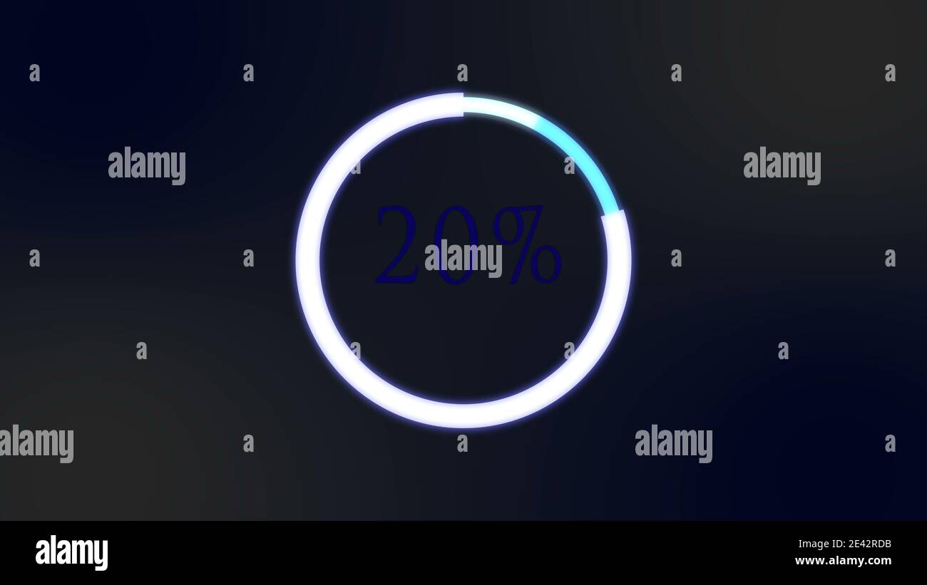Download upload loading process procents, hi tech infographic element ...