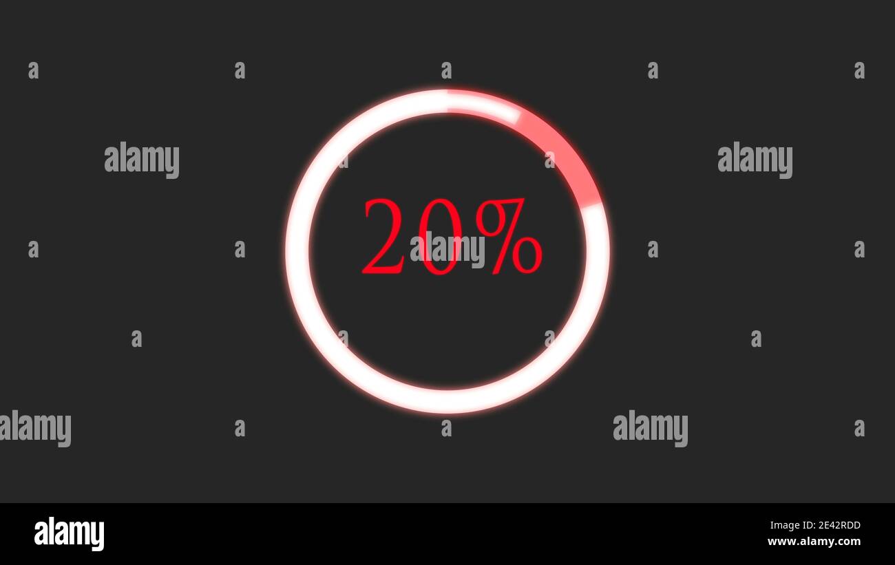 Download upload loading process procents, hi tech infographic element ...