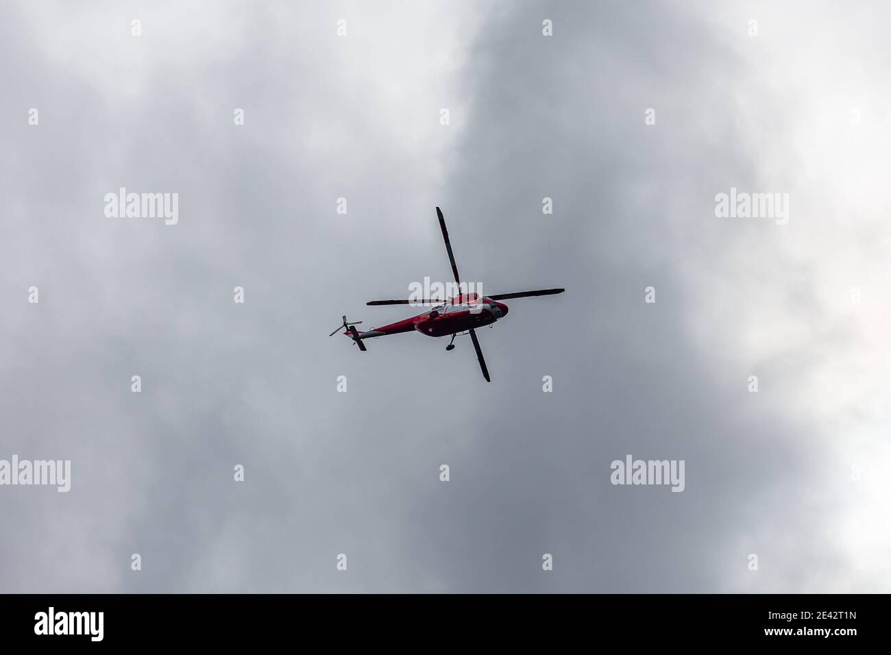 Polish search rescue helicopter flying hi-res stock photography and ...