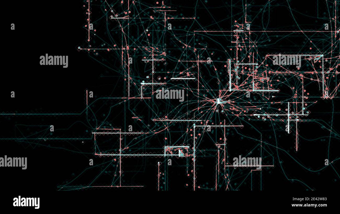 Network Communication Hi-Tech Internet connection tecnology data grid ...