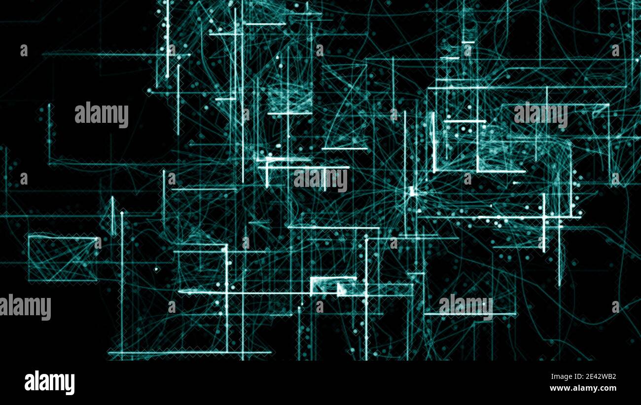 Network Communication Hi-Tech Internet connection tecnology data grid ...