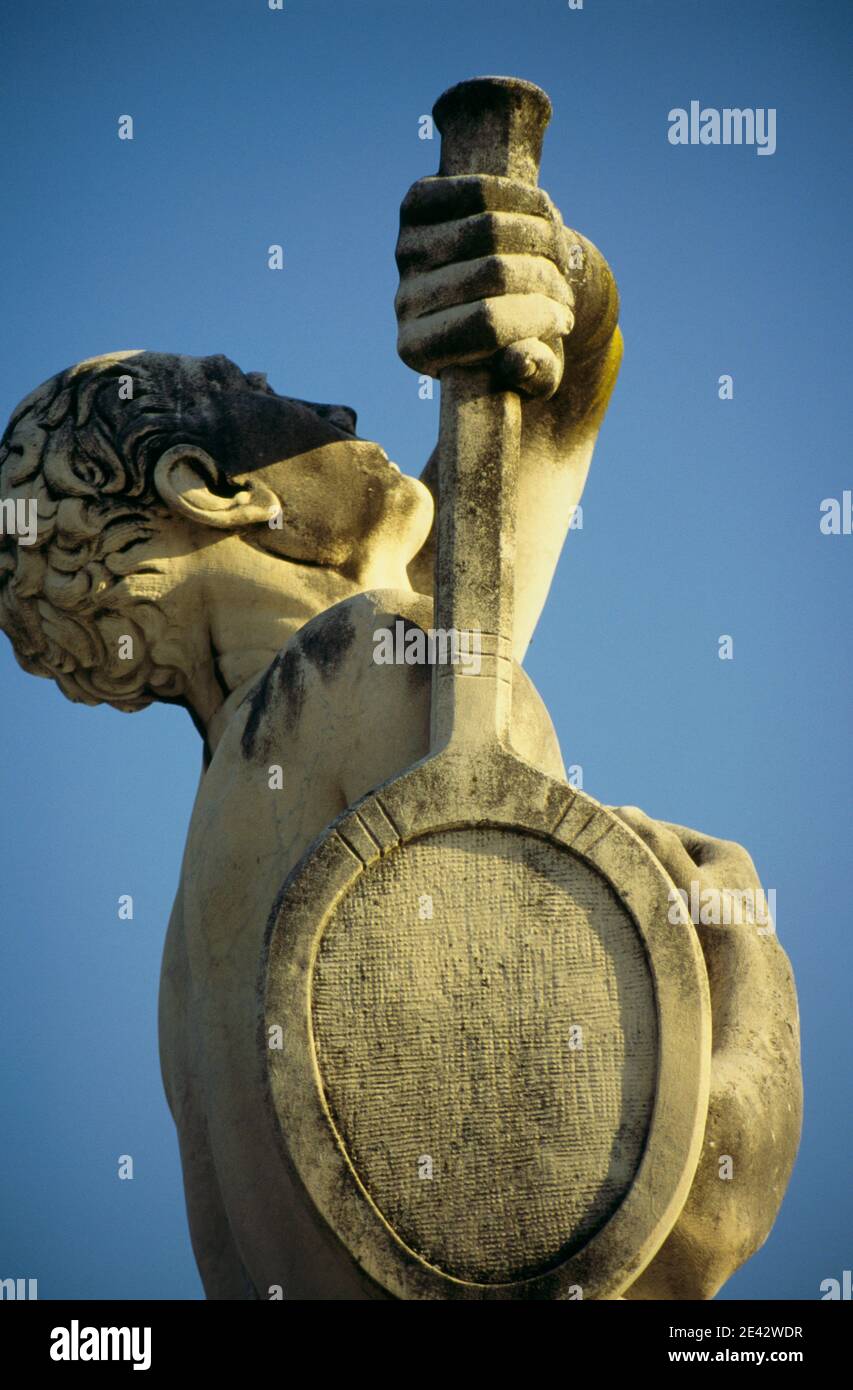 Mussolini Sports Stadium, Rome - Olympic Games 1933 - Statues - Fascist ...