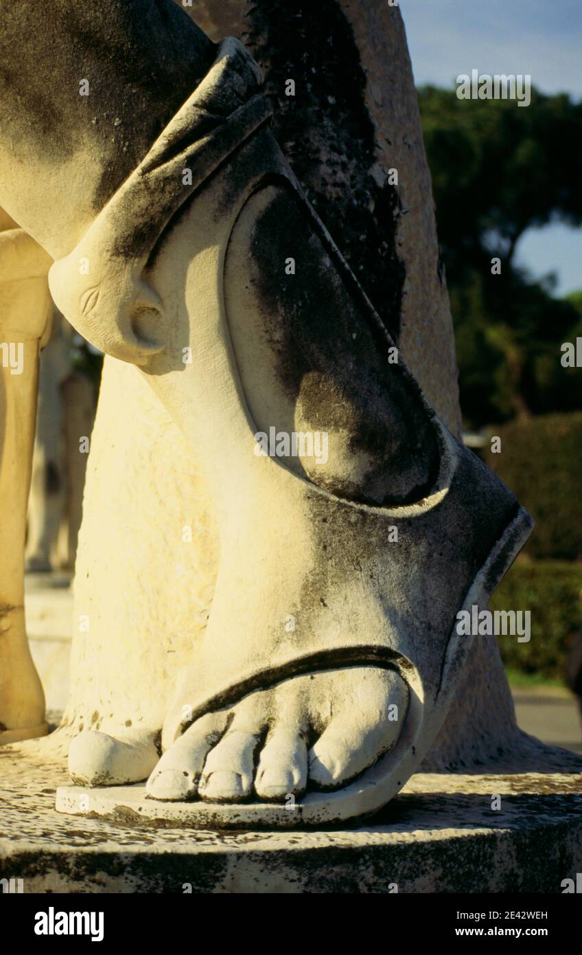 Mussolini Sports Stadium, Rome - Olympic Games 1933 - Statues - Fascist ...