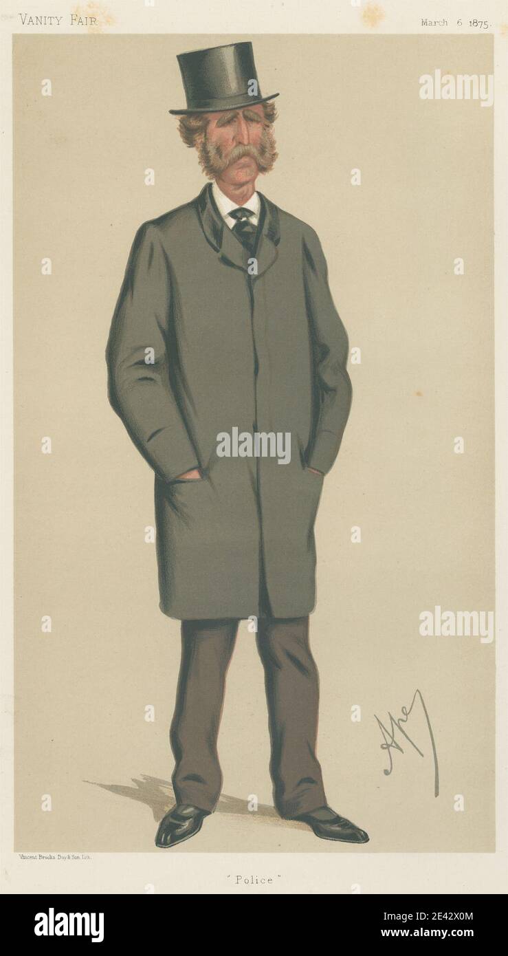 Carlo Pellegrini, 1839â€“1889, Italian, Vanity Fair: Policemen; 'Police ...