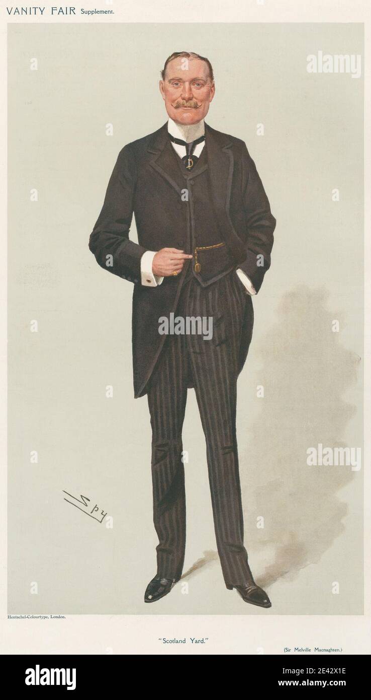 Leslie Matthew 'Spy' Ward, 1851â€“1922, British, Vanity Fair: Policemen ...