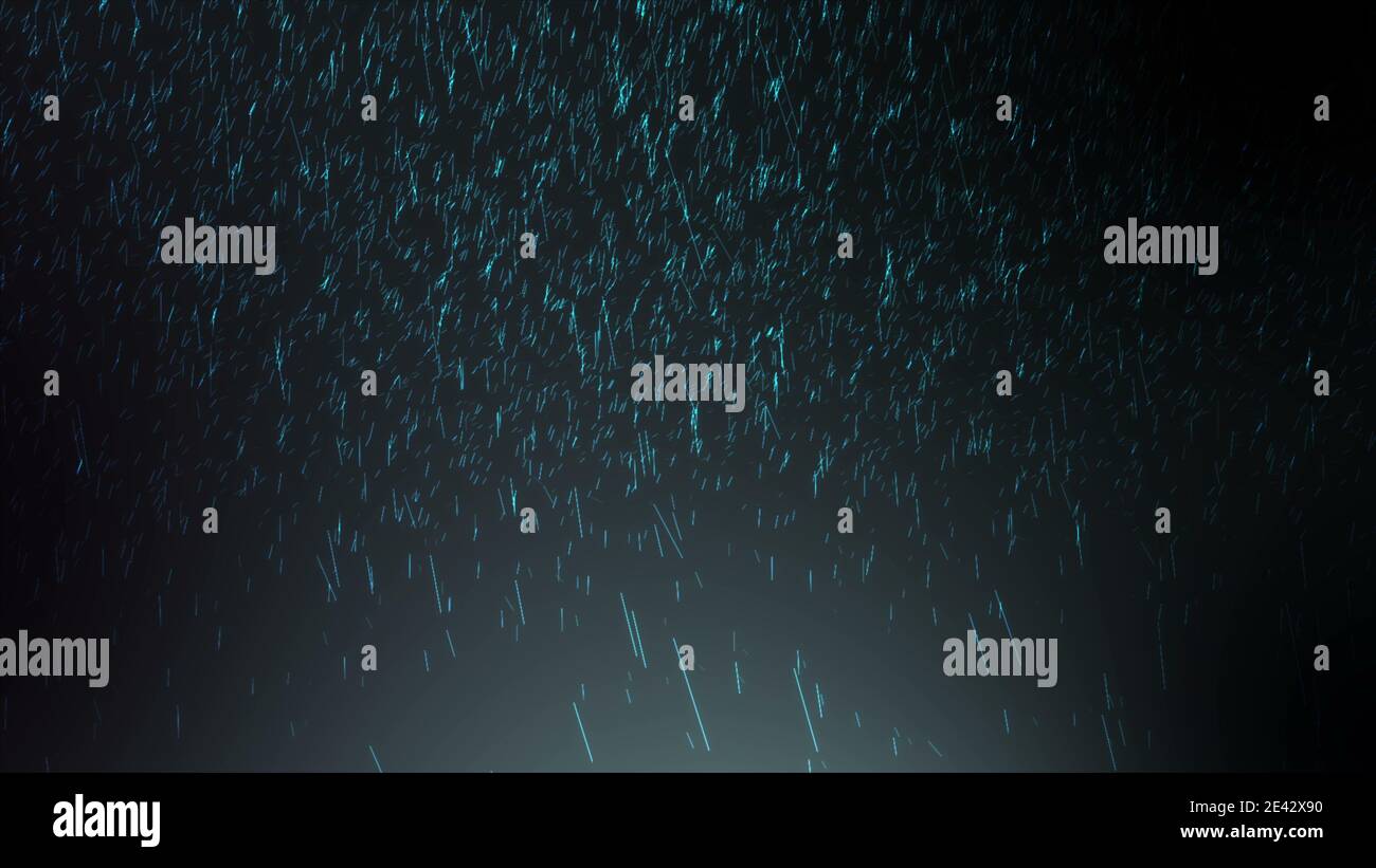 Abstract particles Creative graphic. On black background particles ...