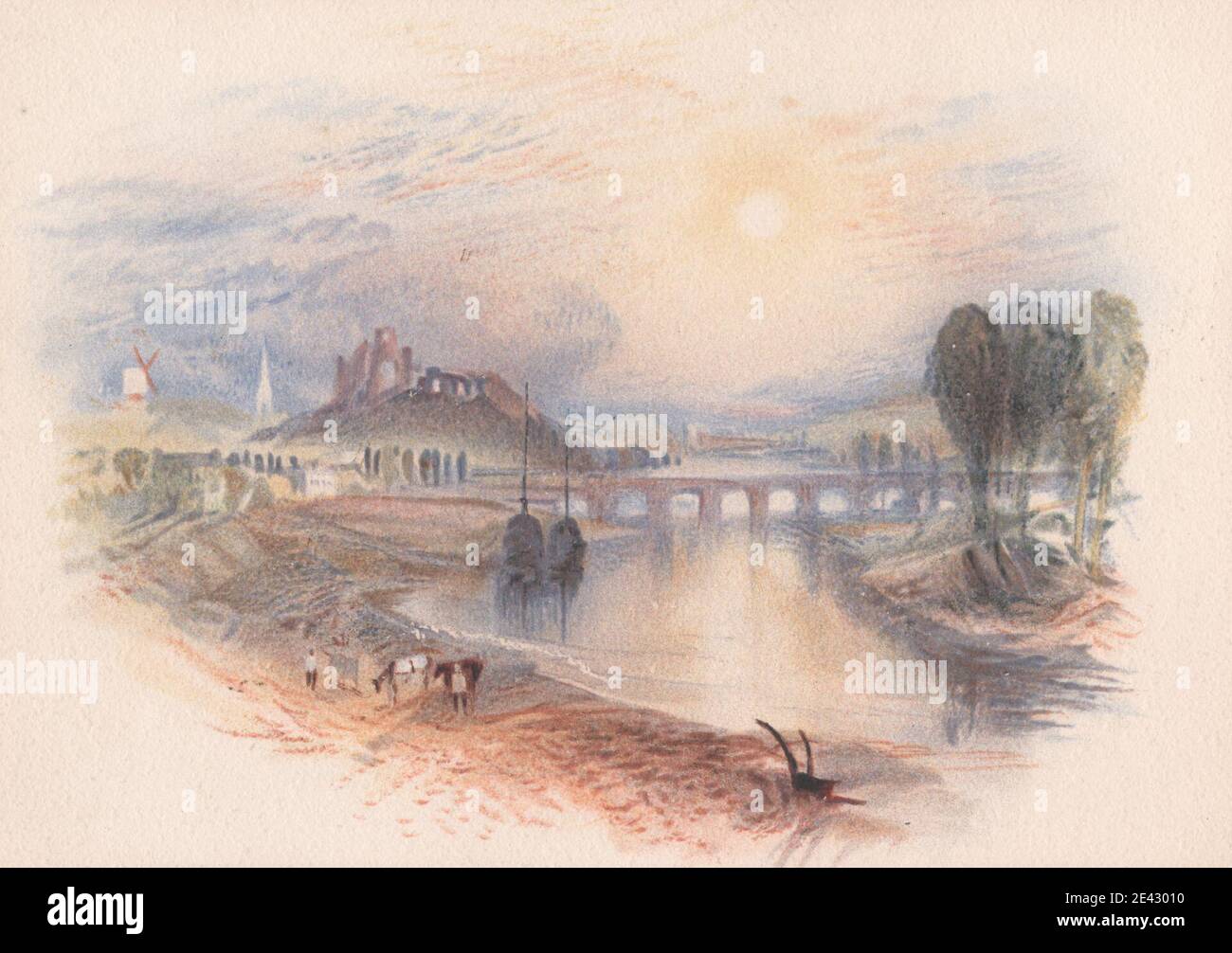 M. H. Long, [One of] Seven Engraved Reproductions from 'Roger's Italy ...