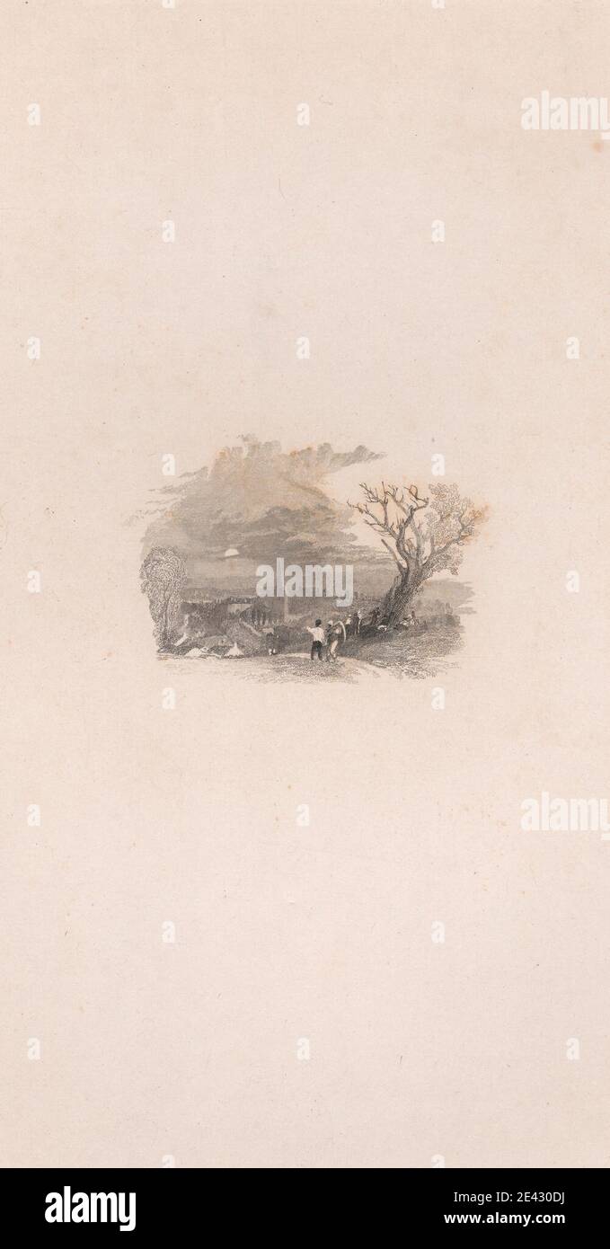 Edward Alfred Goodall, 1819â€“1908, British, A Village Evening, 1834 ...