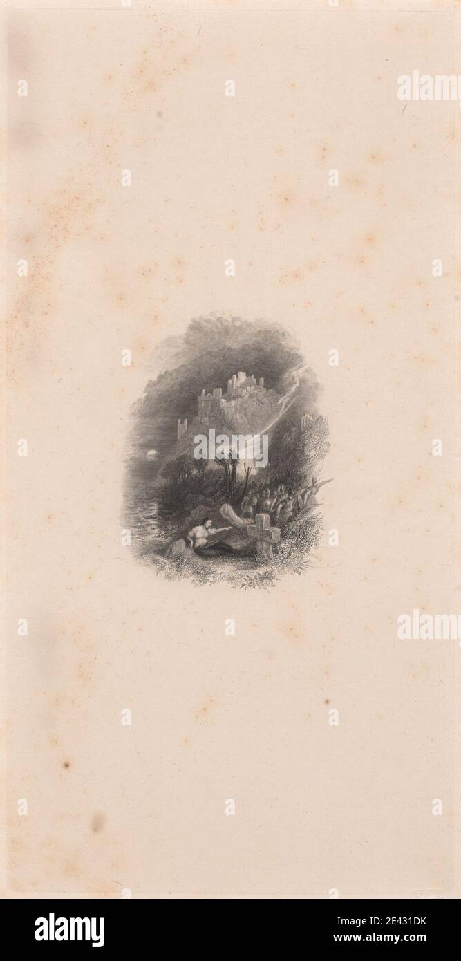 Edward Goodall, 1795â€“1870, British, O'Connor's Child, 1837. Line ...