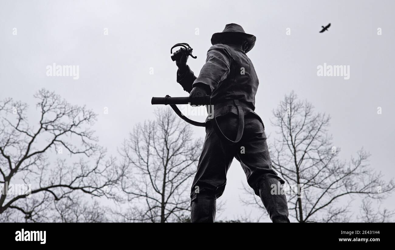 Lightning brigade civil war hi-res stock photography and images - Alamy