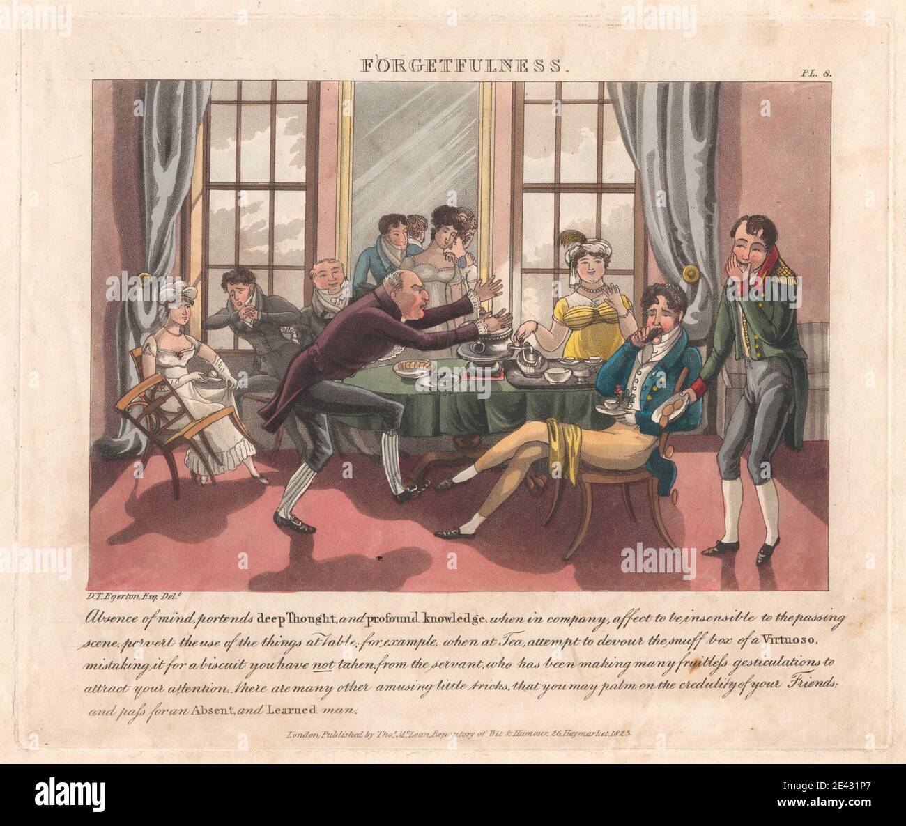 Daniel Thomas Egerton, c.1800â€“1842, British, Set of twelve with title ...