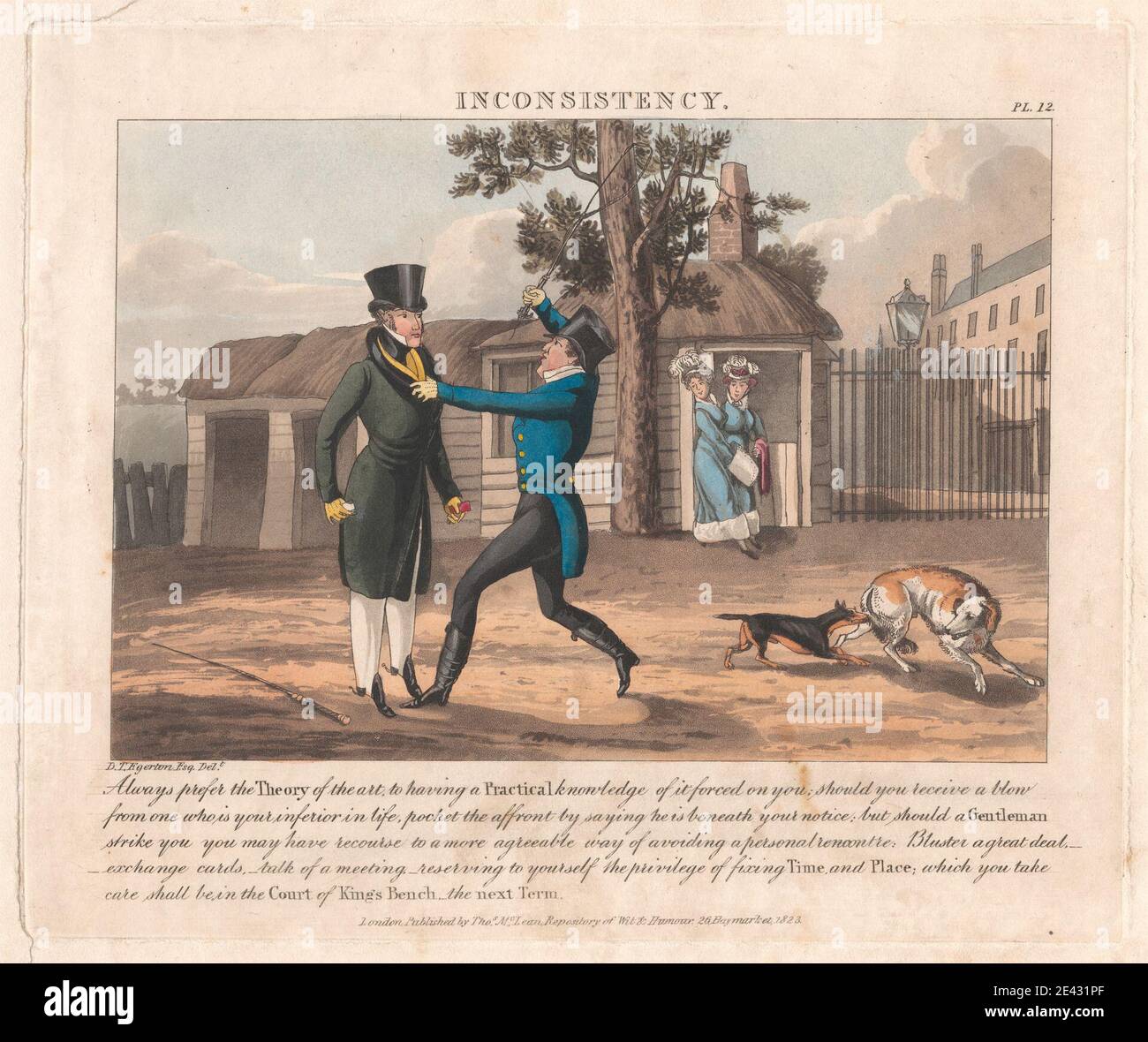 Daniel Thomas Egerton, c.1800â€“1842, British, Set of twelve with title ...