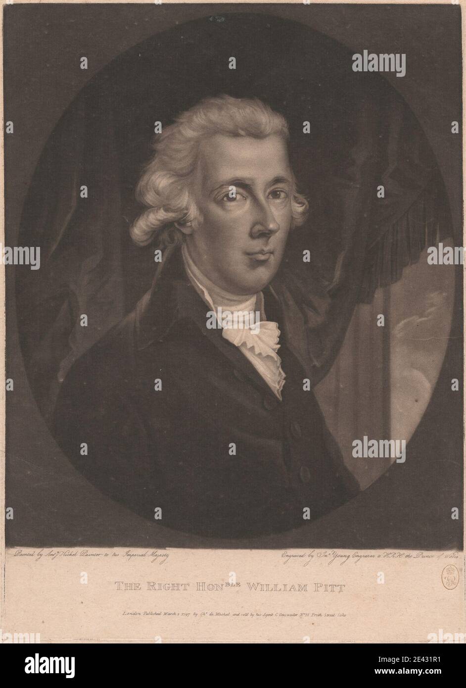 Right honourable william pitt hi-res stock photography and images - Alamy