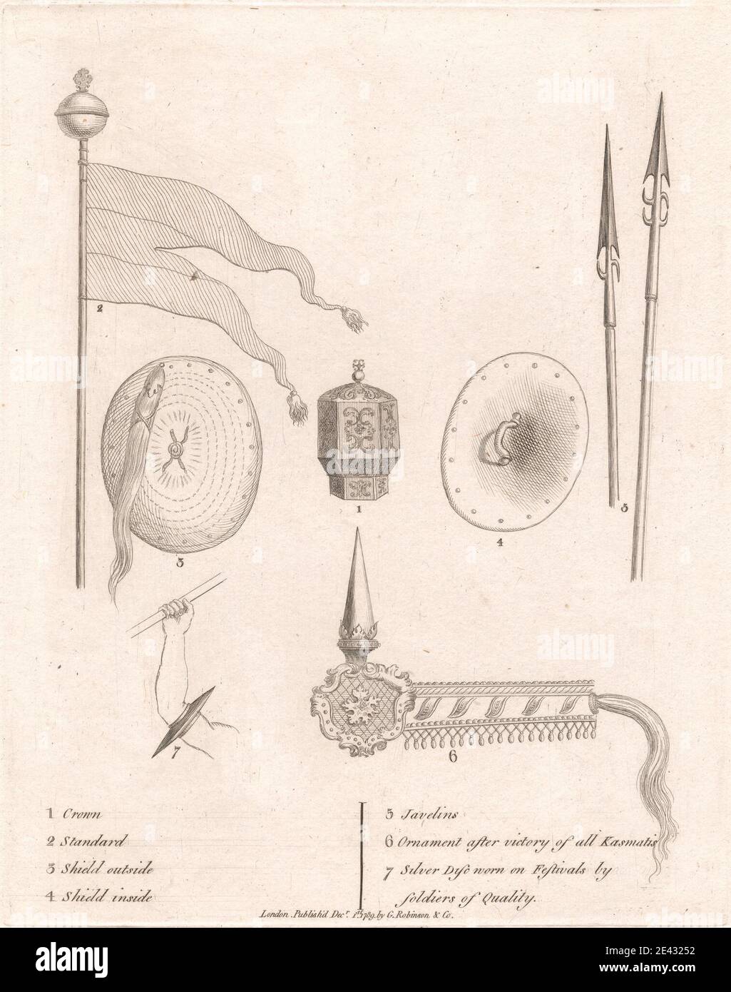 James Heath, 1757â€“1834, British, Examples of Ceremonial Dress of ...