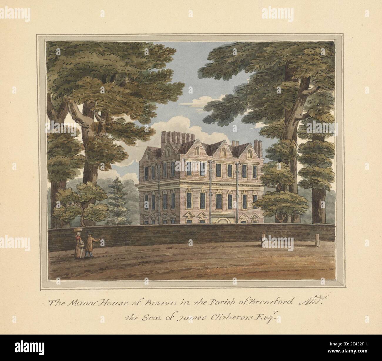 Charles Tomkins, 1757â€“1823, British, Boston Manor, Brentford ...