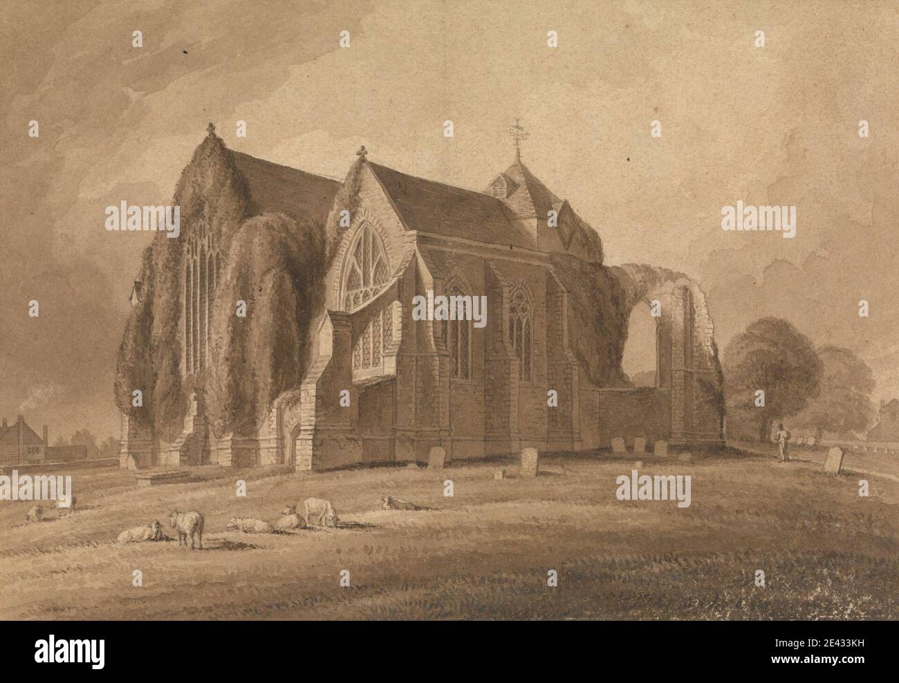 Henry Morton, ca. 1807â€“1825, British, St. Thomas' Church, Winchelsea ...