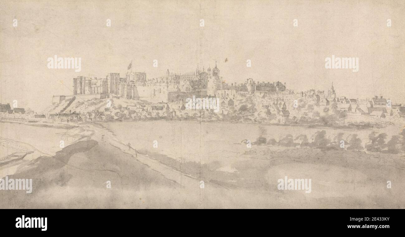 Francis Place, 1647â€“1728, British, View of Windsor Castle, undated ...