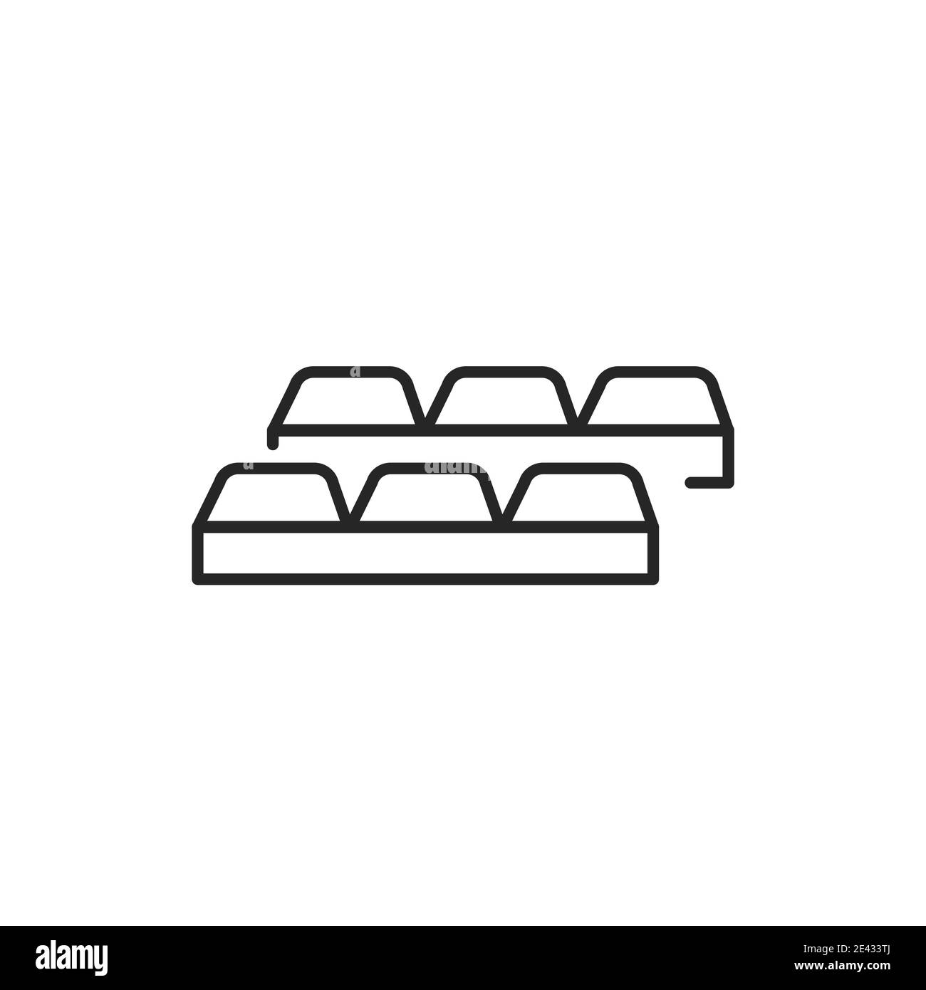 Chocolate bar clipart Black and White Stock Photos & Images - Alamy