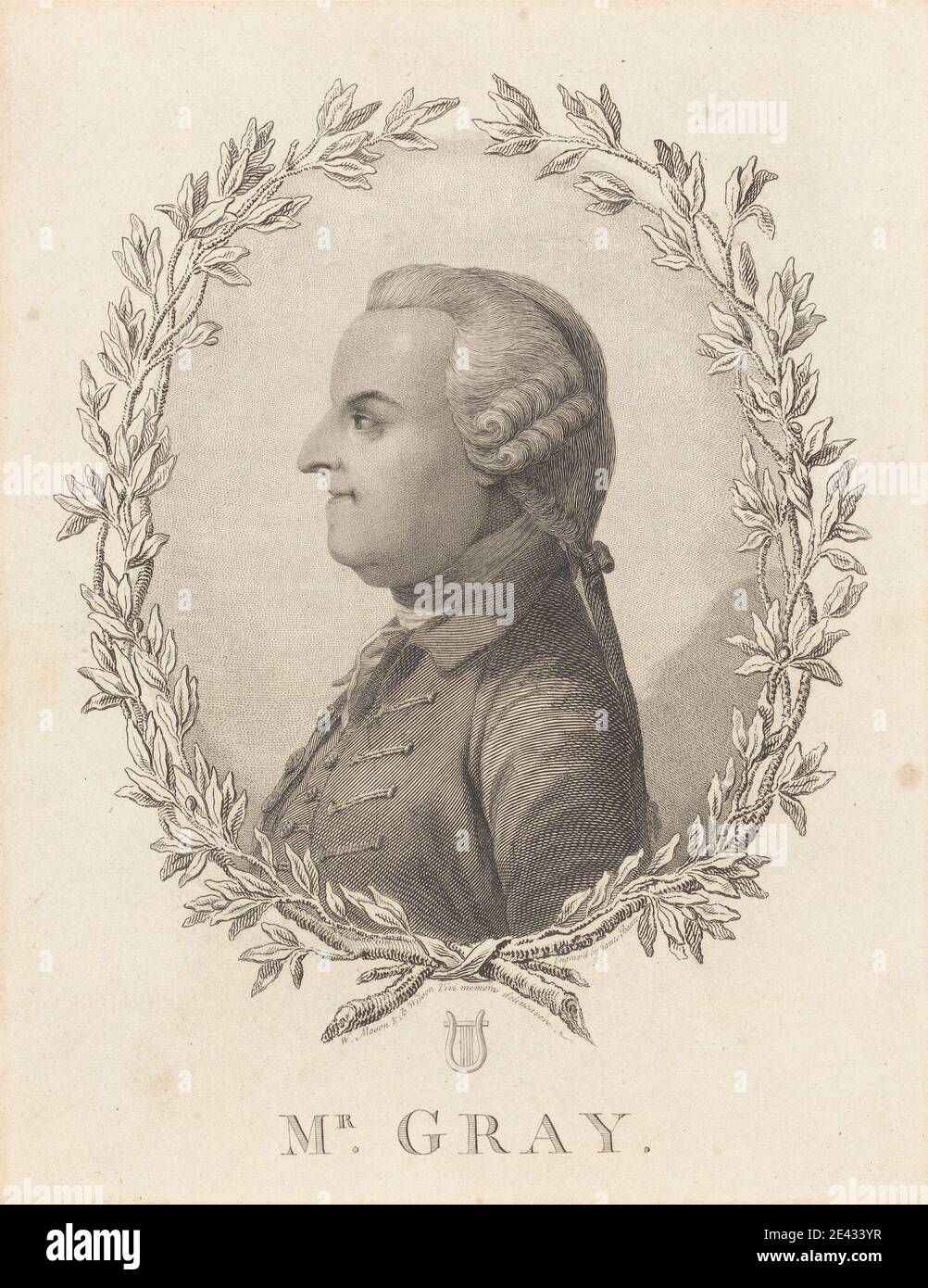 Thomas gray portrait poet hi-res stock photography and images - Alamy