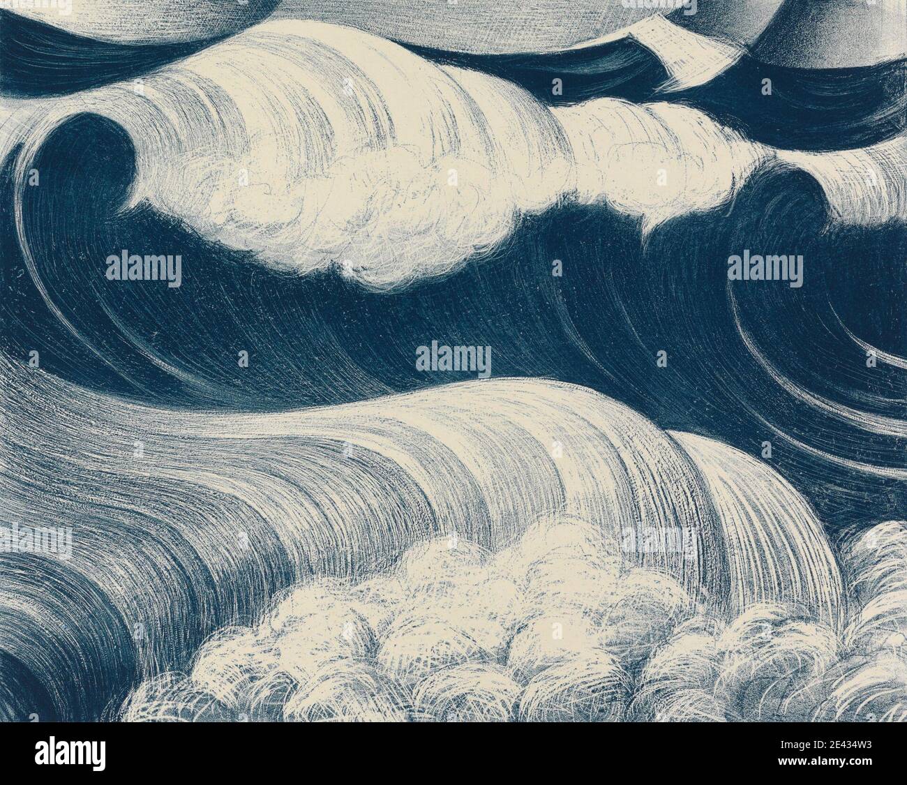 Lithograph on slightly textured hi-res stock photography and images - Alamy