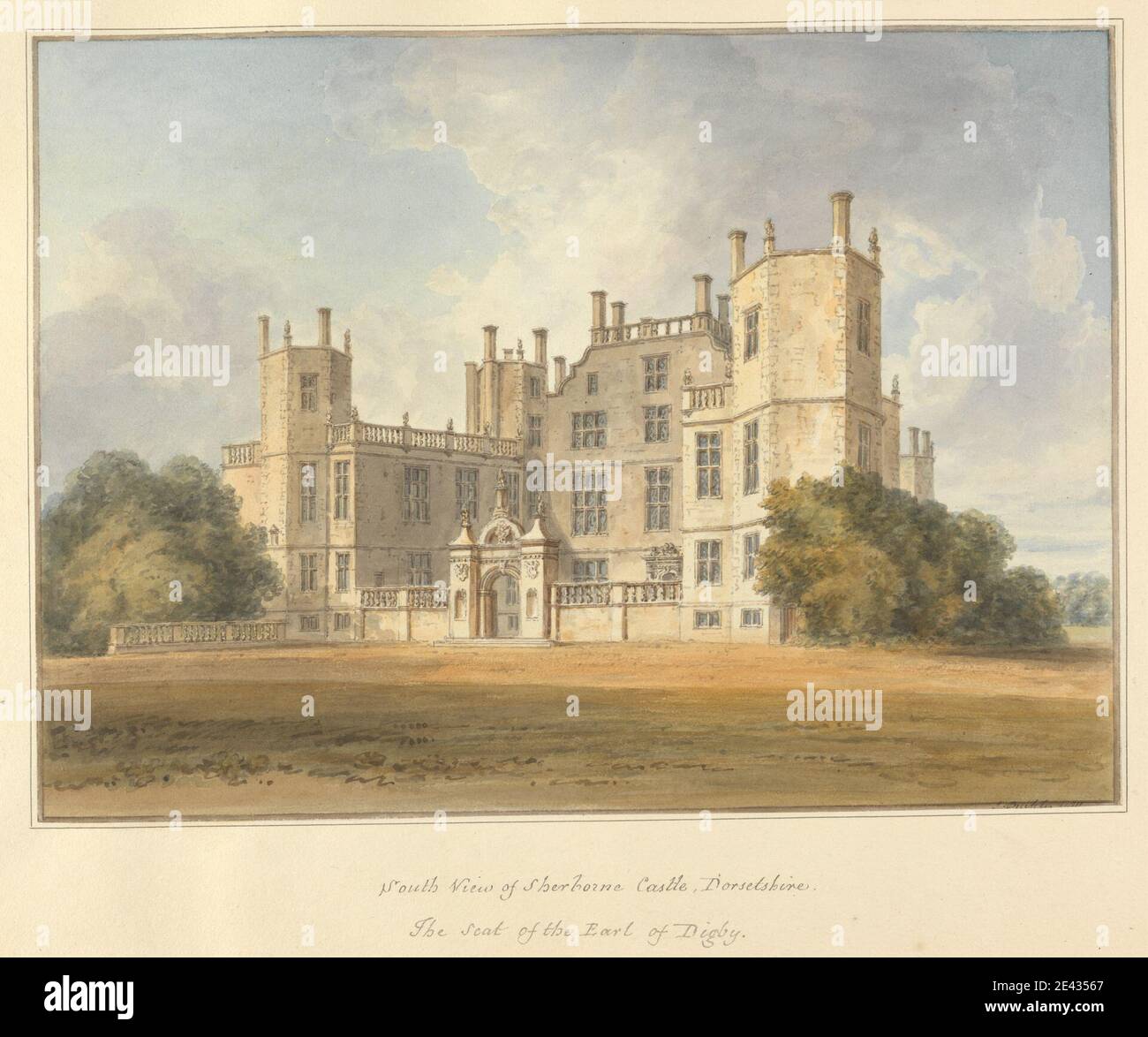 Tudor landscape painting hi-res stock photography and images - Alamy