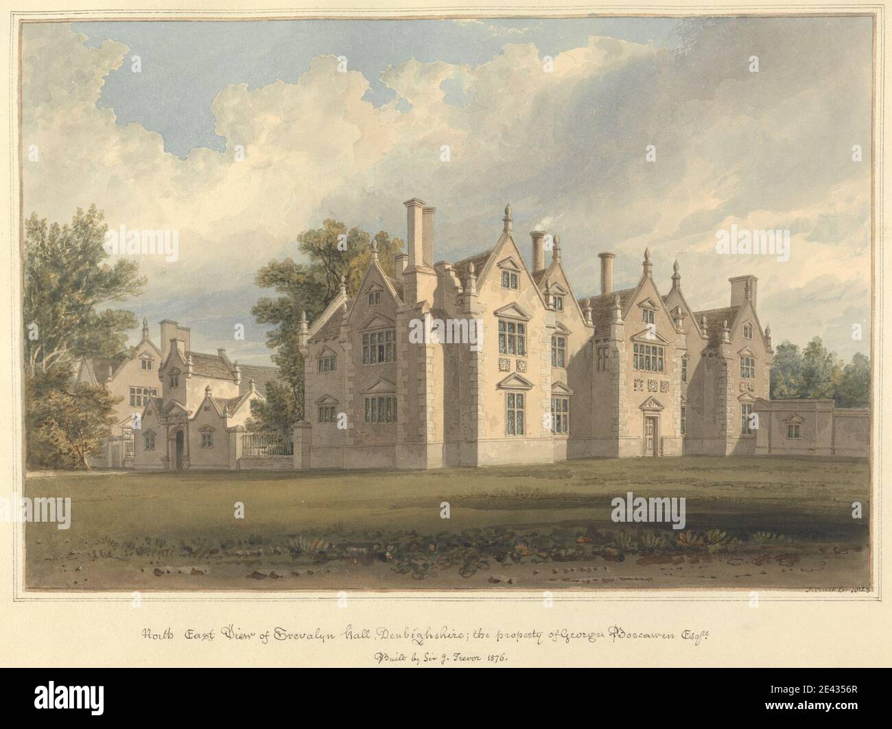 Trevalyn hall hi-res stock photography and images - Alamy