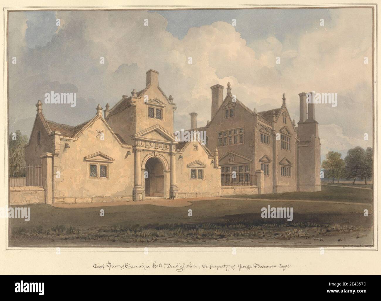 Trevalyn hall hi-res stock photography and images - Alamy