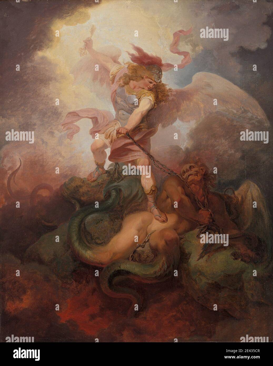 Philippe-Jacques de Loutherbourg, 1740â€“1812, French, active in Britain (from 1771), The Angel ...