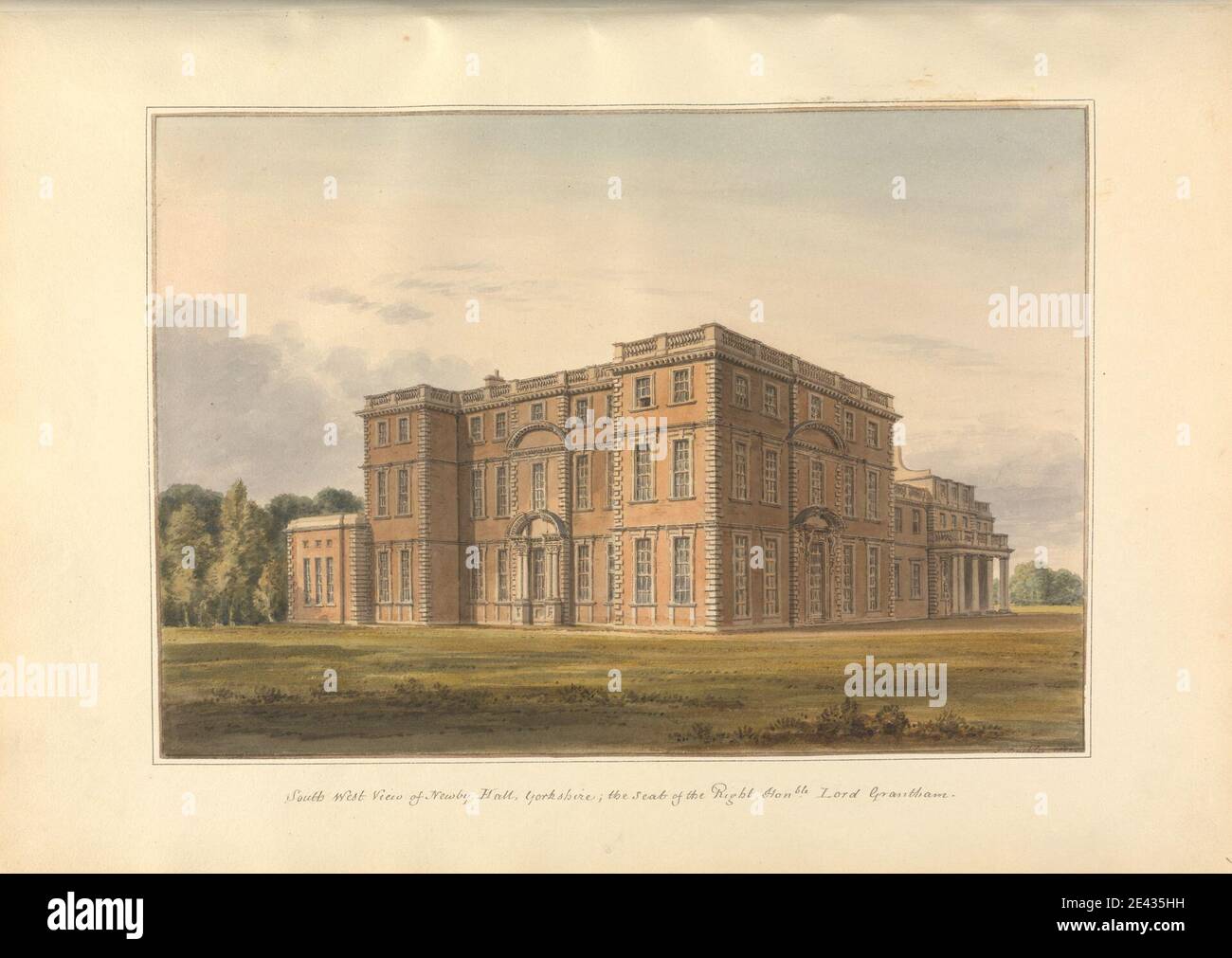Newby hall north yorkshire hi-res stock photography and images - Alamy