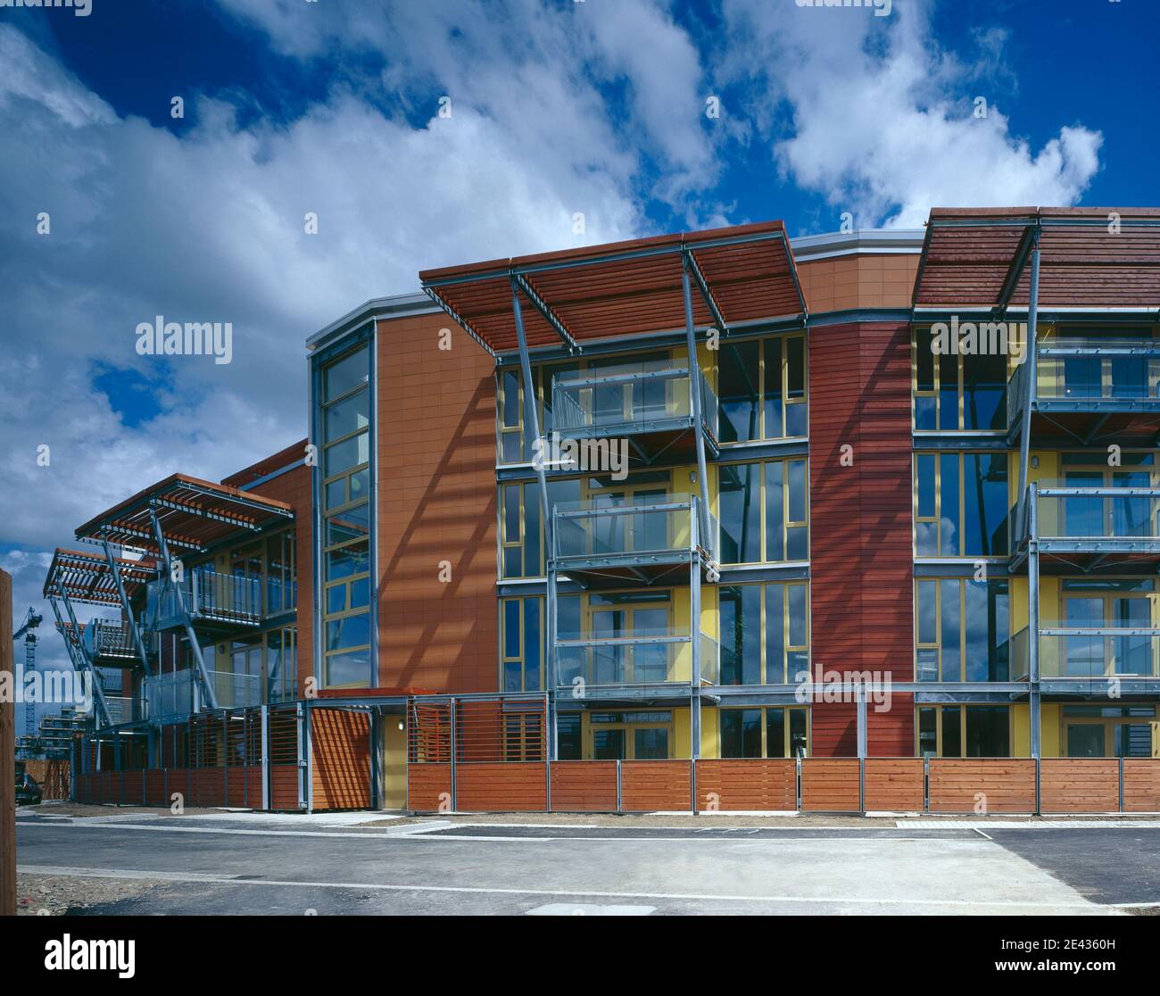 Greenwich Millennium Village, London. Architect: Proctor Matthews Stock ...