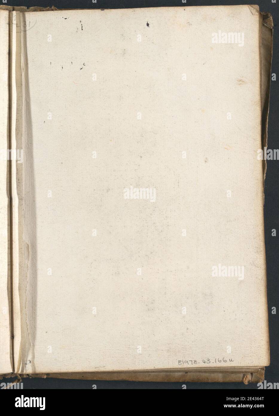 Alexander Cozens, 1717â€“1786, British, Page 31, Blank, 1746. Graphite ...